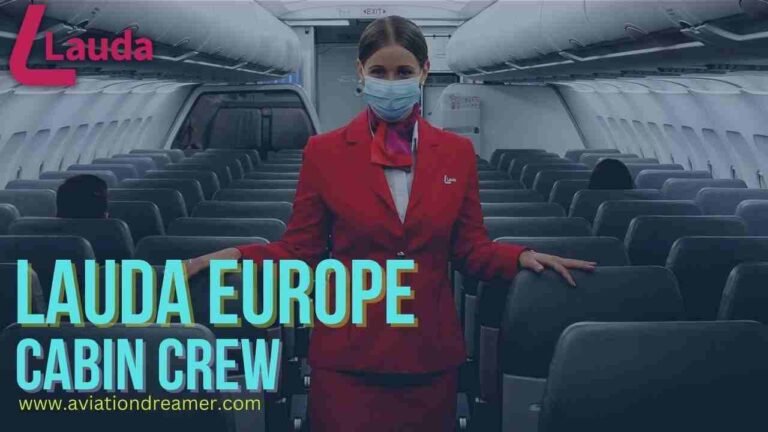 Lauda Europe Cabin Crew Careers For Fresher M/F In JAN 2026
